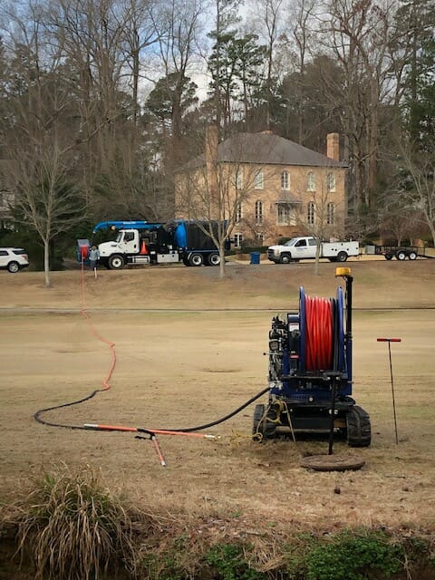 Easement Machine/ Remote Manhole Access - SR&R Environmental